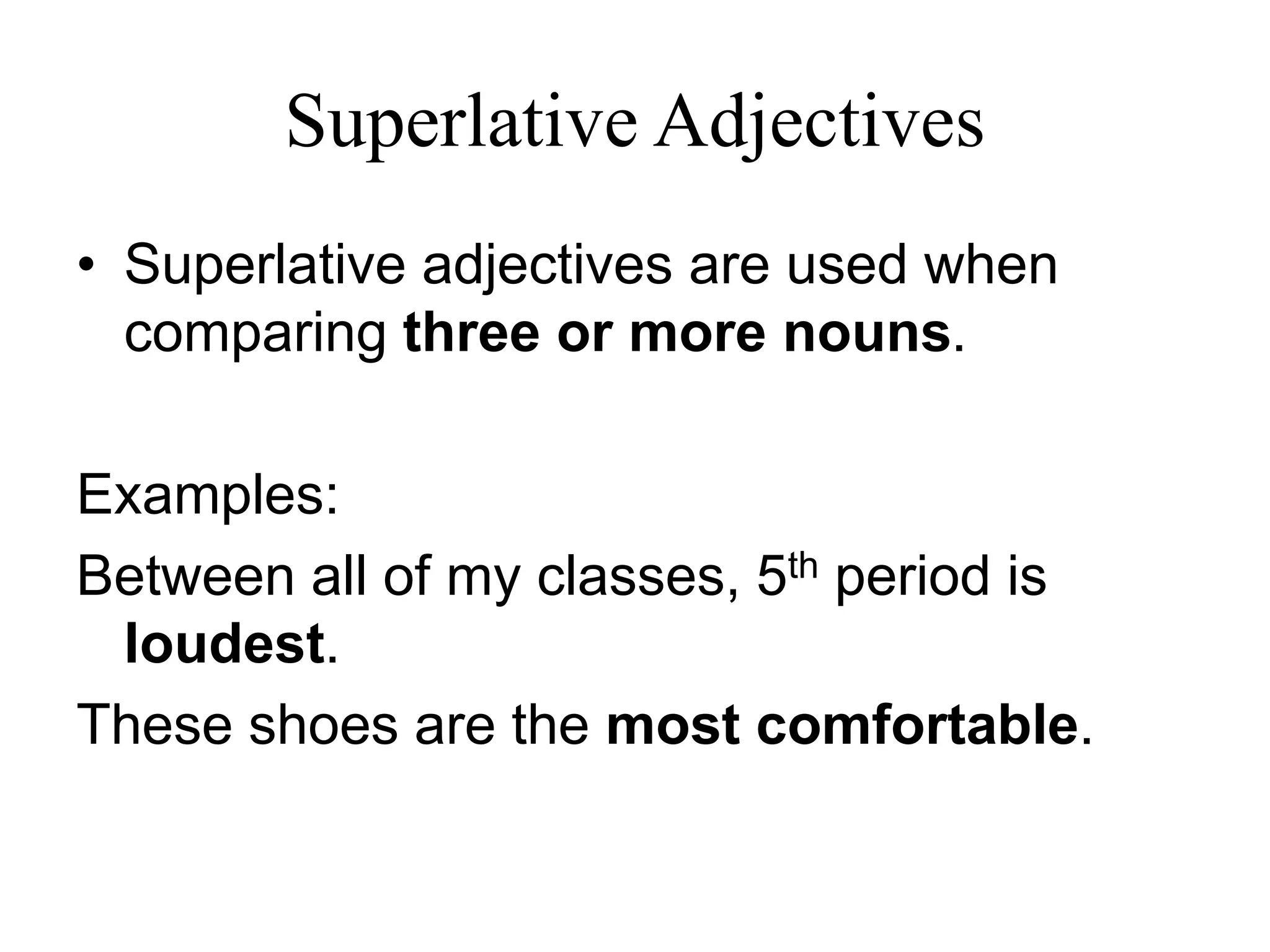 identifying adjectives for english grade 3 | PPT