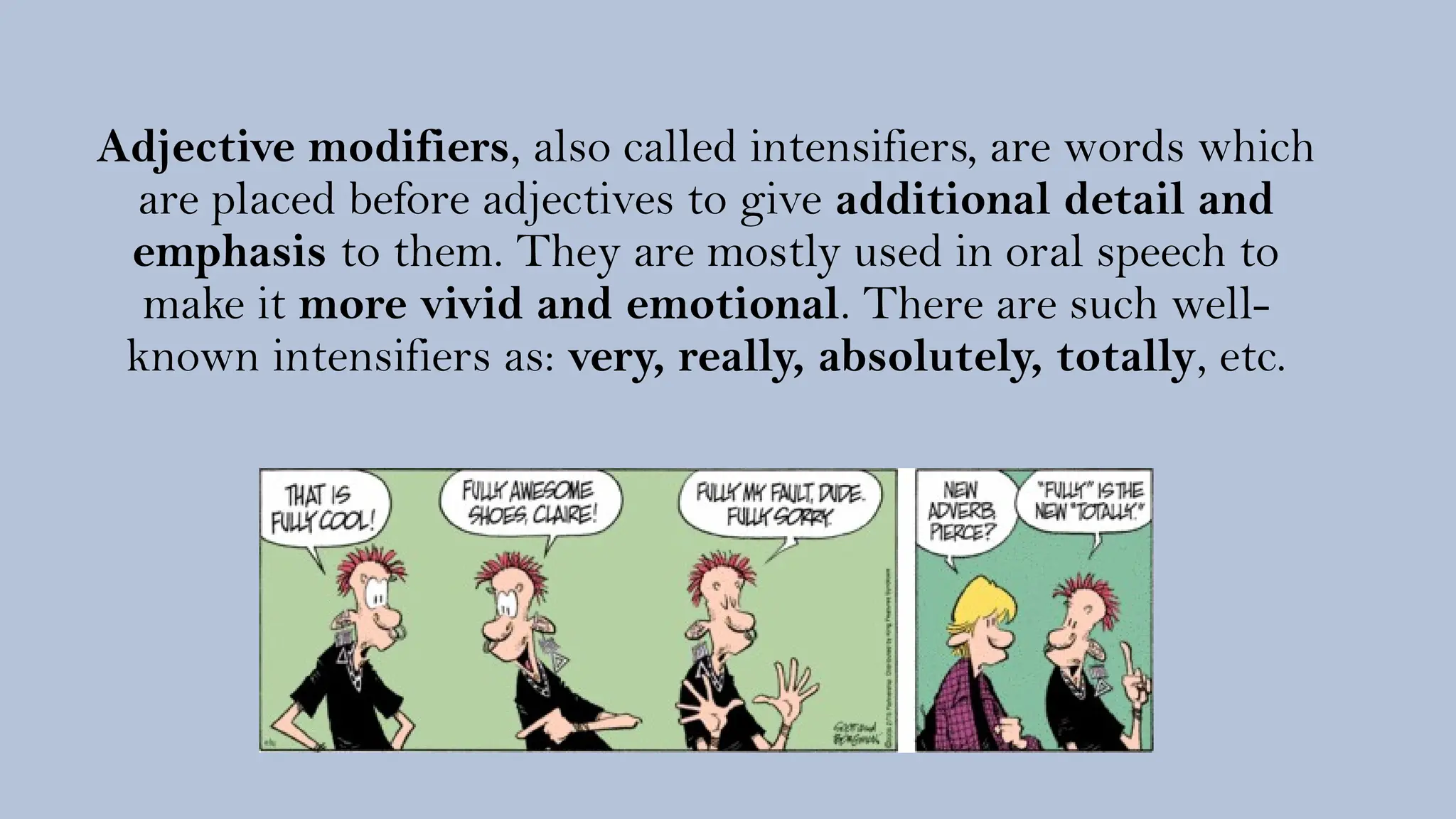 English lesson -the adjectives-Presentation | PPTX