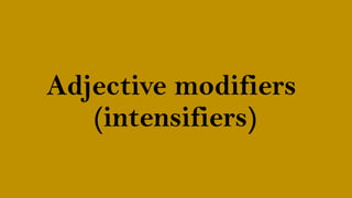 English lesson -the adjectives-Presentation | PPTX