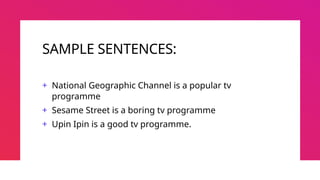 ADJECTIVES FOR KIDS YEAR 4,5,6 to write sentences | PPTX