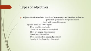 An introduction to Adjectives, small PPT covering the basics | PDF