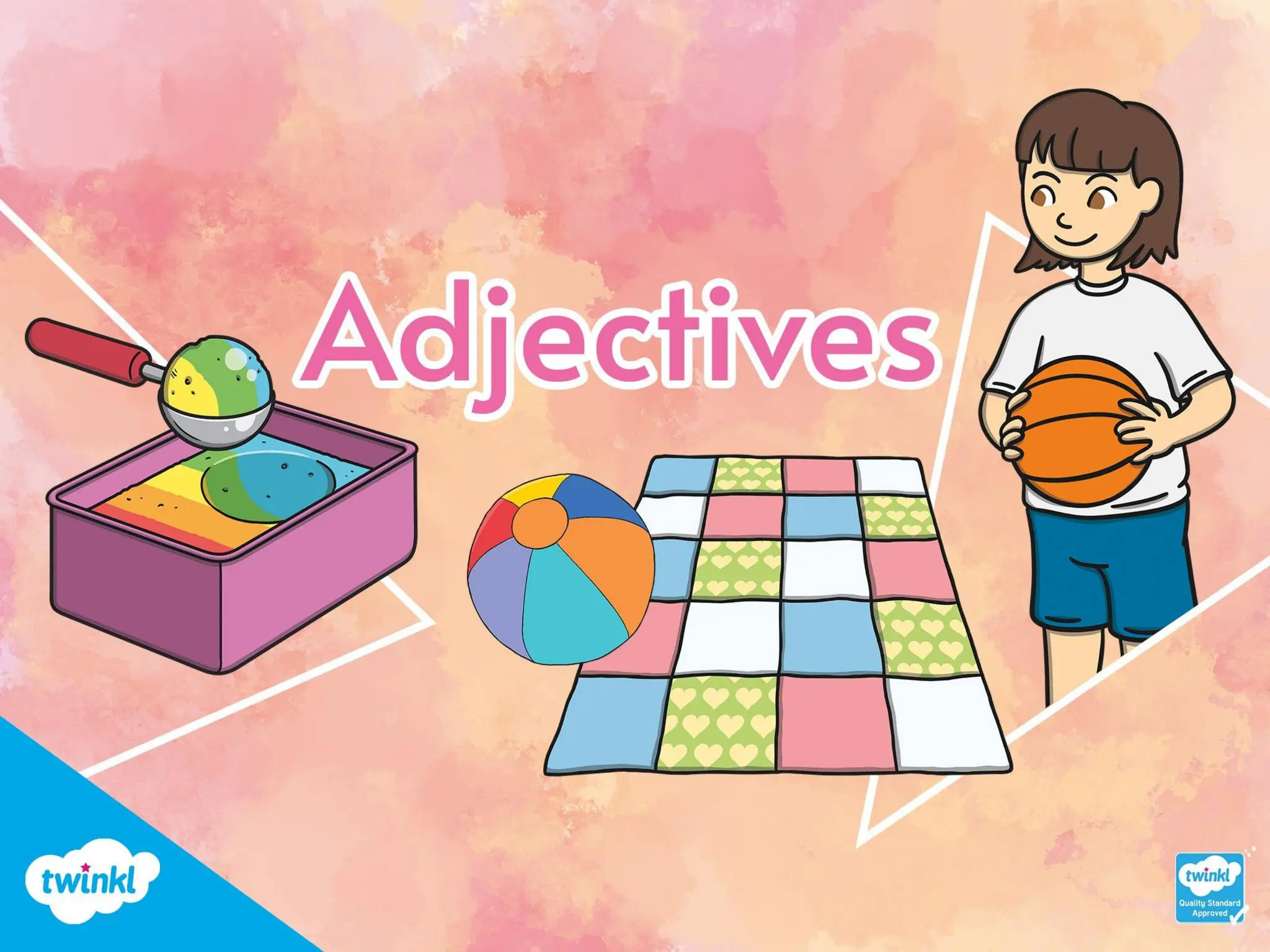 Adjectives - Kinds of adjectives - diagram | PPTX