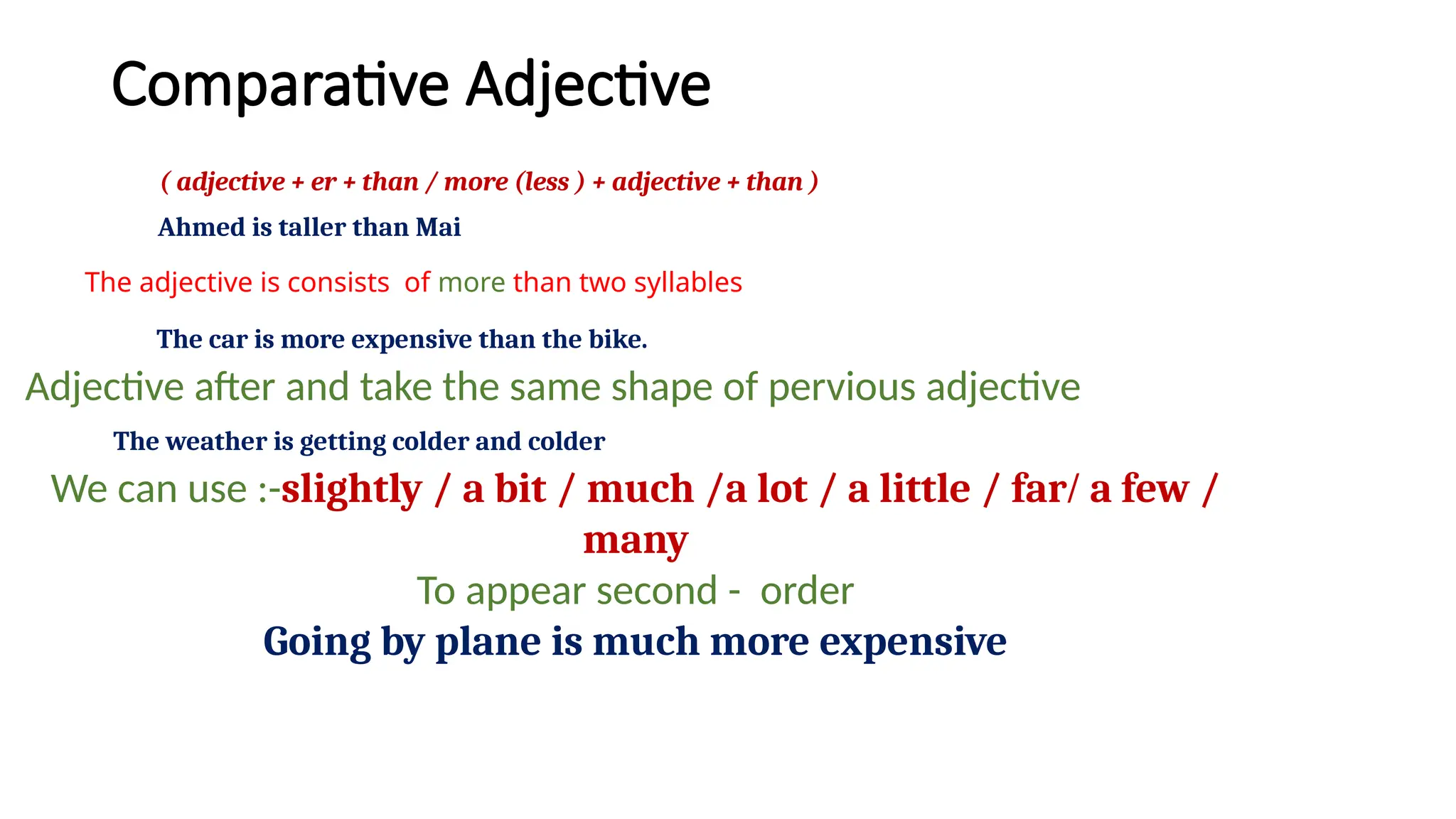 Adjectives.ppt it`s important so we should | PPTX