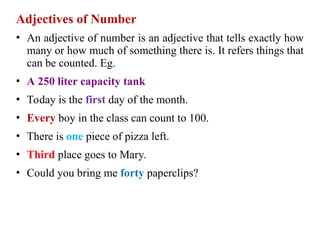 adjectives.ppt Spoken english with example | PPT