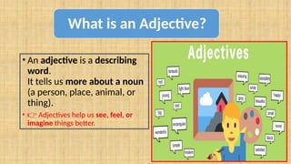 Adjectives with effective activities ppt | PPTX