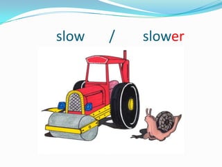 Adjectives comparatives | PPT