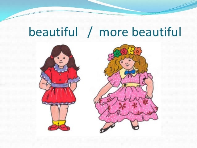 Adjectives comparatives