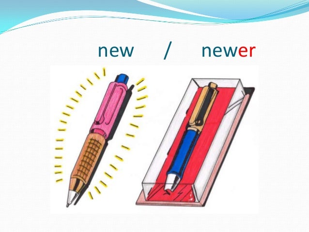 Adjectives comparatives