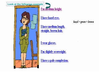 Adjectives describing appearance and personality | PPT