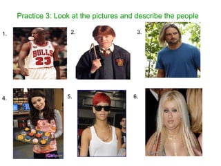 Adjectives describing appearance and personality | PPT