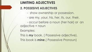 ADJECTIVES-final.Power Point Presentation | PPT