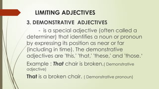 ADJECTIVES-final.Power Point Presentation | PPTX