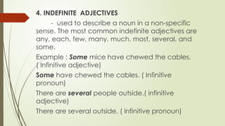 ADJECTIVES-final.Power Point Presentation | PPT