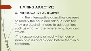 ADJECTIVES-final.Power Point Presentation | PPTX