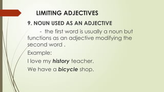 ADJECTIVES-final.Power Point Presentation | PPTX