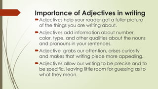 ADJECTIVES-final.Power Point Presentation | PPT