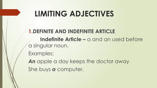 ADJECTIVES-final.Power Point Presentation | PPTX