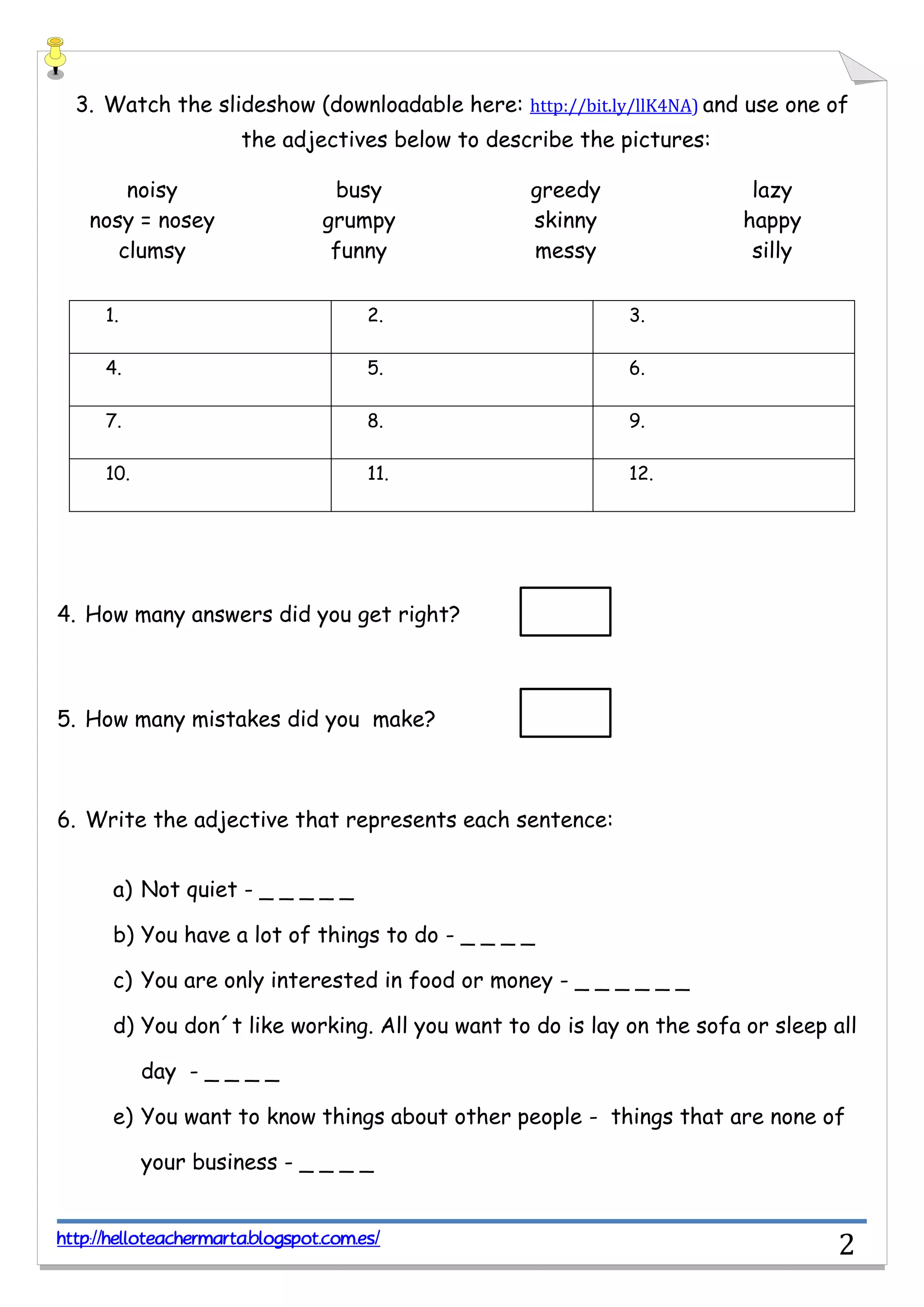 mrmen-adjectives | PDF