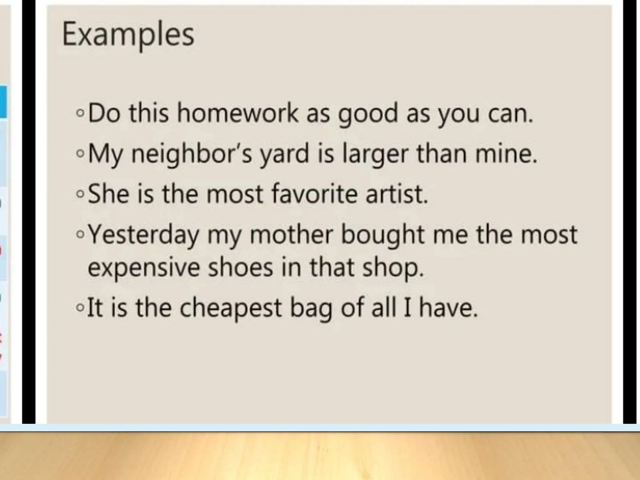 Adjectives Powerpoint Grade 6 elementary.ppt