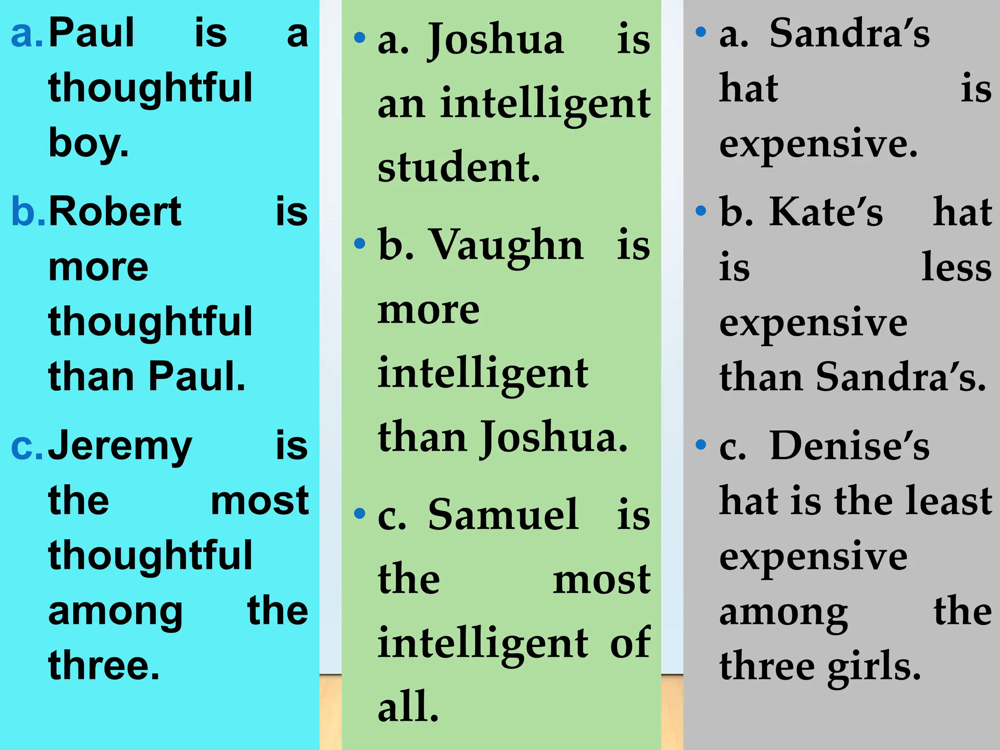 Adjectives Powerpoint Grade 6 elementary.ppt
