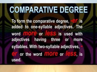 Adjectives Powerpoint Grade 6 elementary.ppt