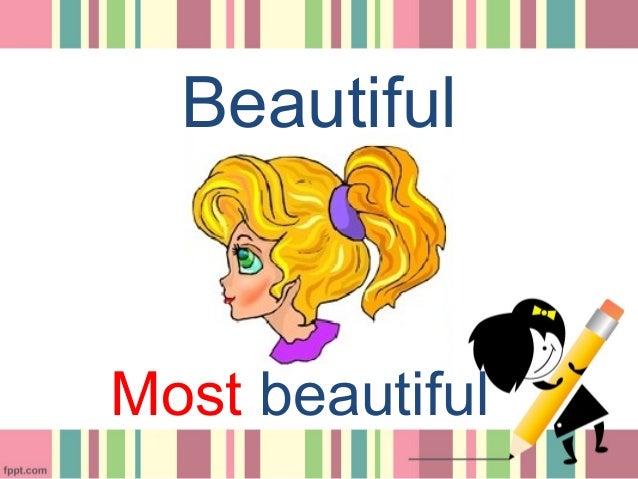 Adjectives superlative