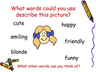 Adjectives1 | PPT | Comedy | Genres