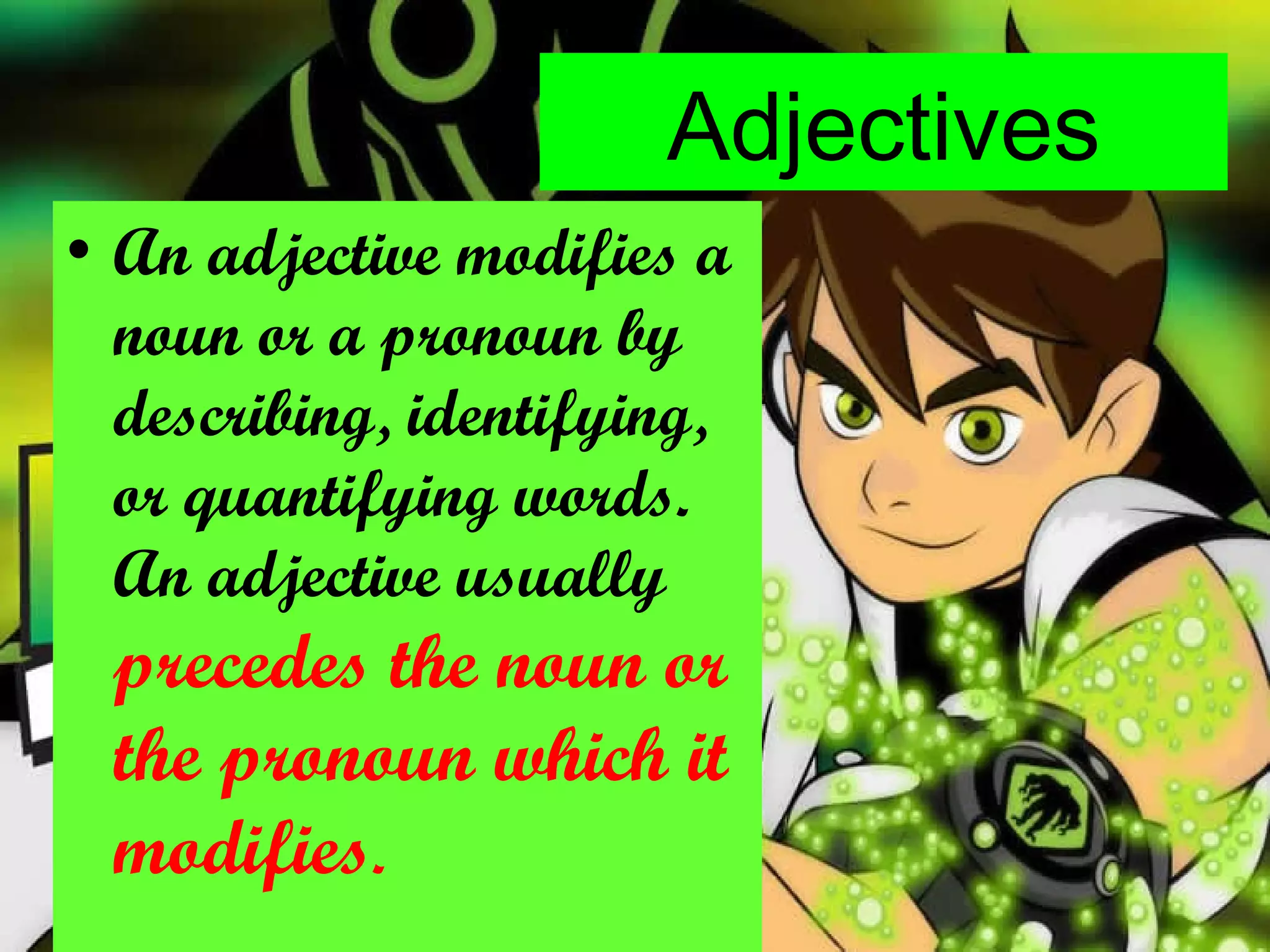 Adjectives 2Faith and 2Trust | PPT
