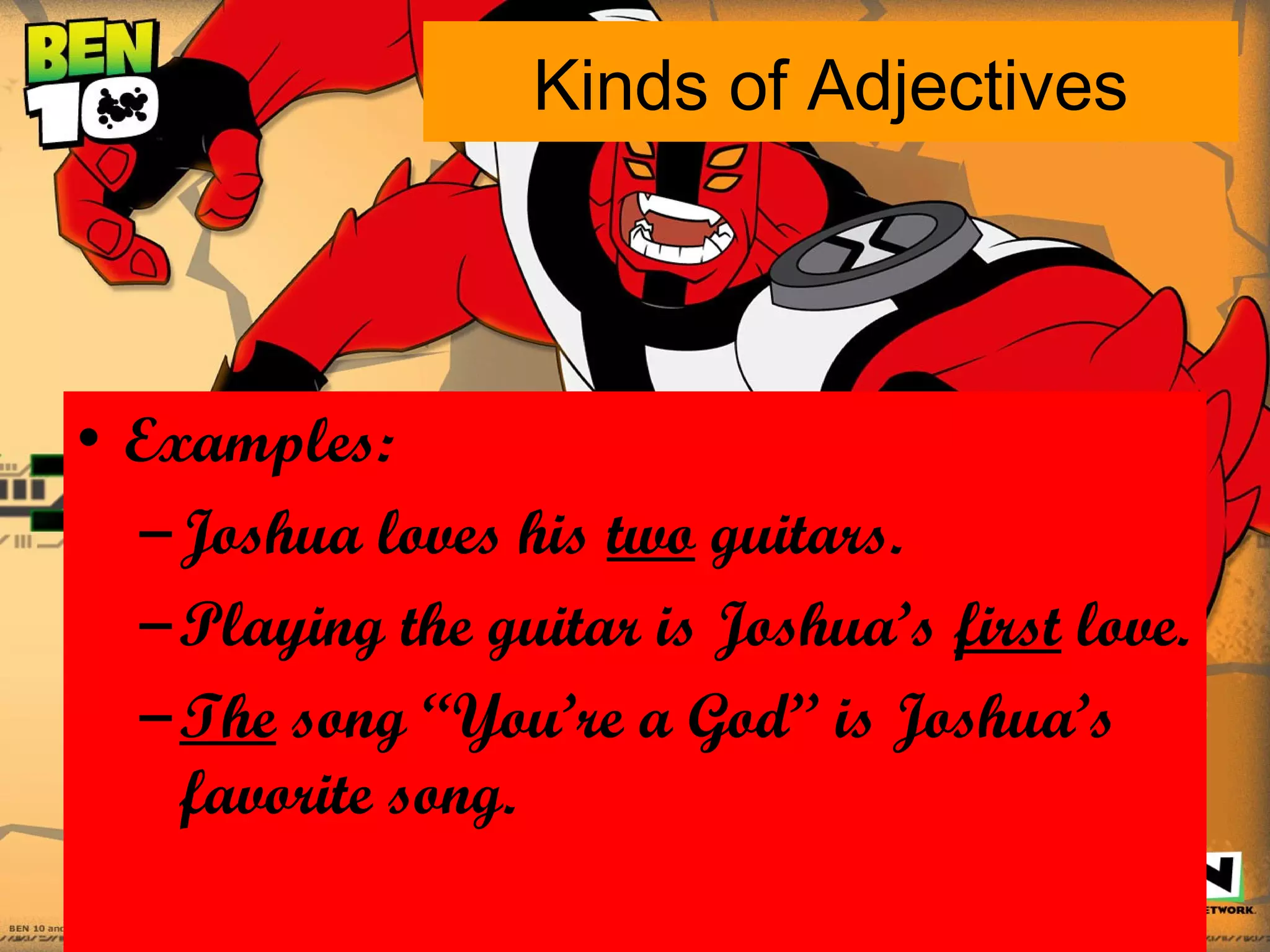 Adjectives 2Faith and 2Trust | PPT