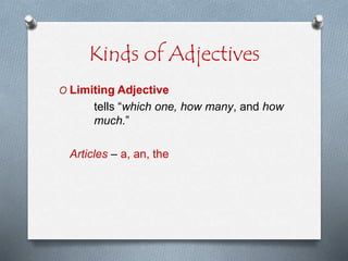Adjectives 2012 2 | PPTX