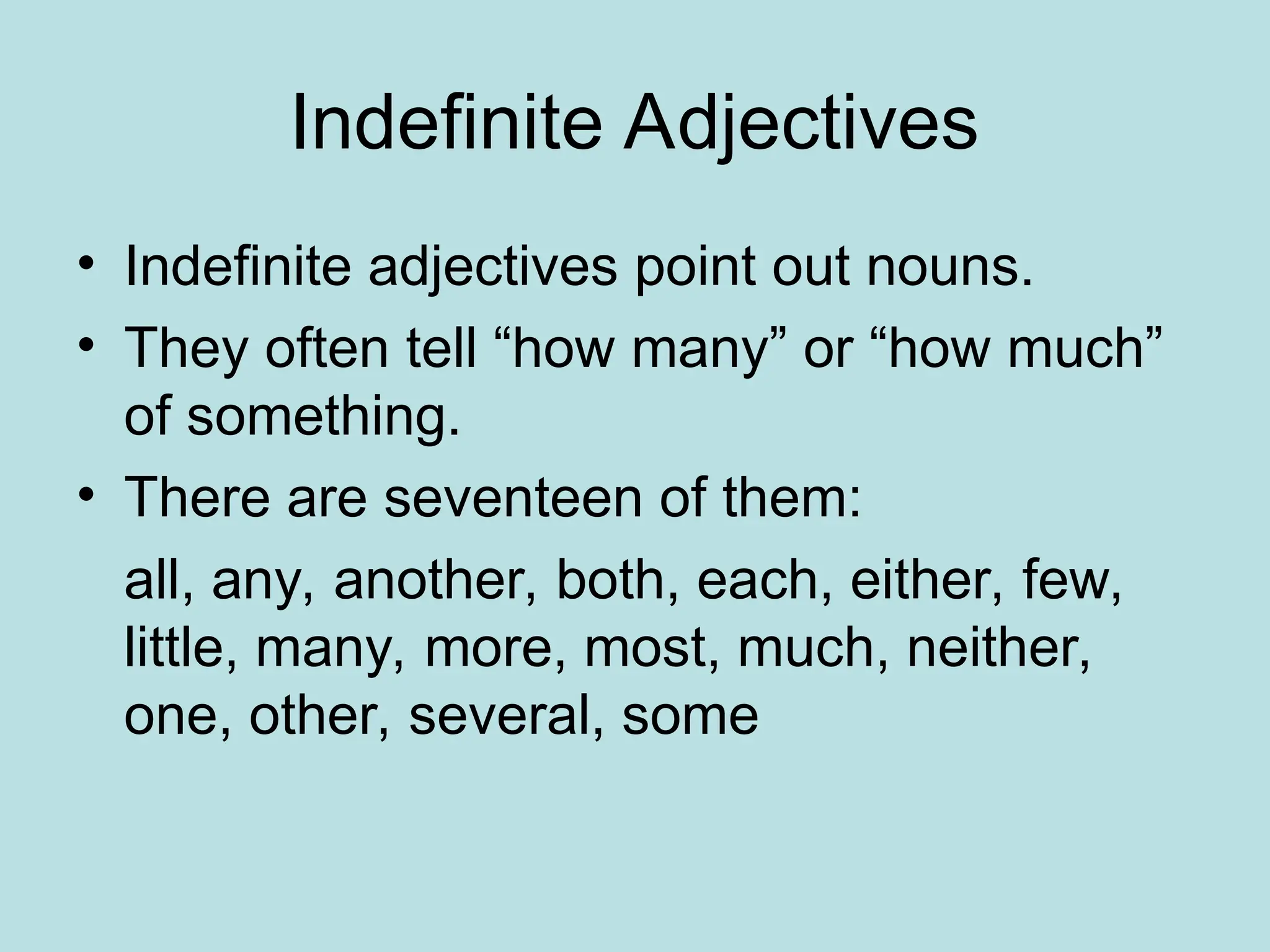 Adjectives7.ppt adjectives ppt the world | PPT