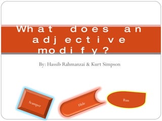 Adjectives 7 K H | PPT