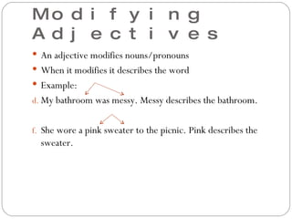 Adjectives 7 K H | PPT