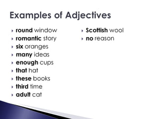 9th grade Adjectives | PPT