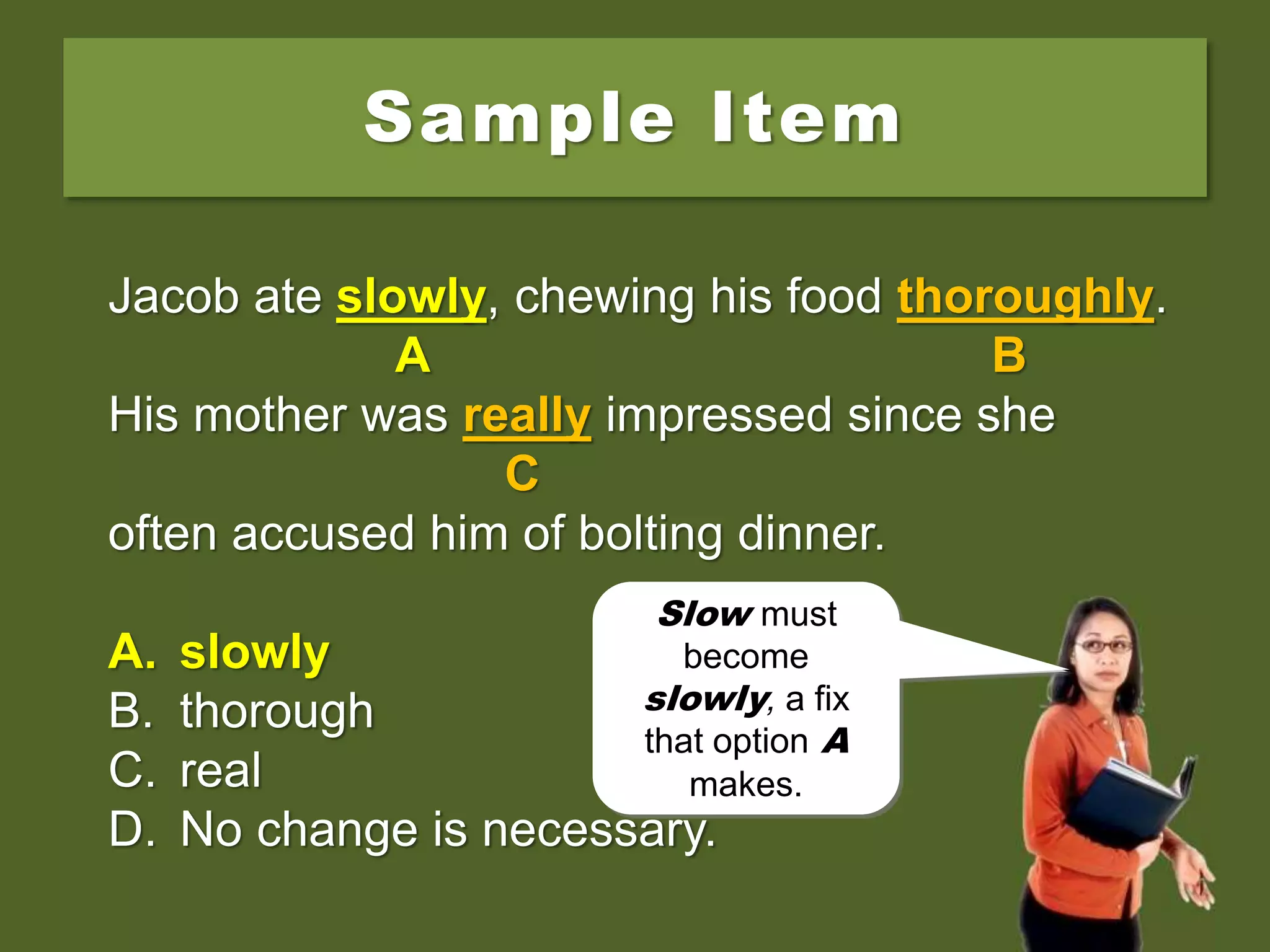 adjectives_adverbs.ppt | Free Download