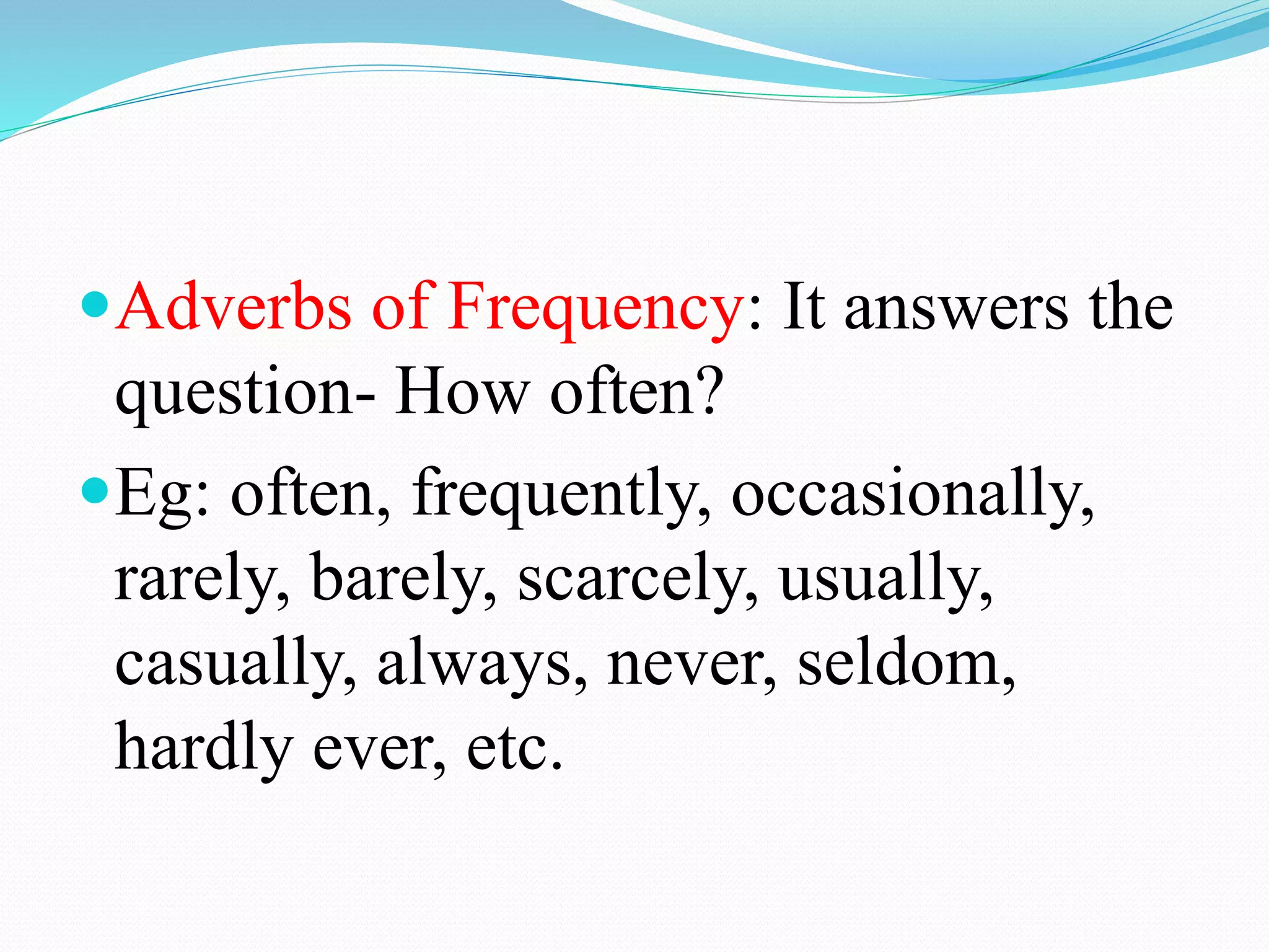 Adjectives, adverbs and clauses vinod | PPTX