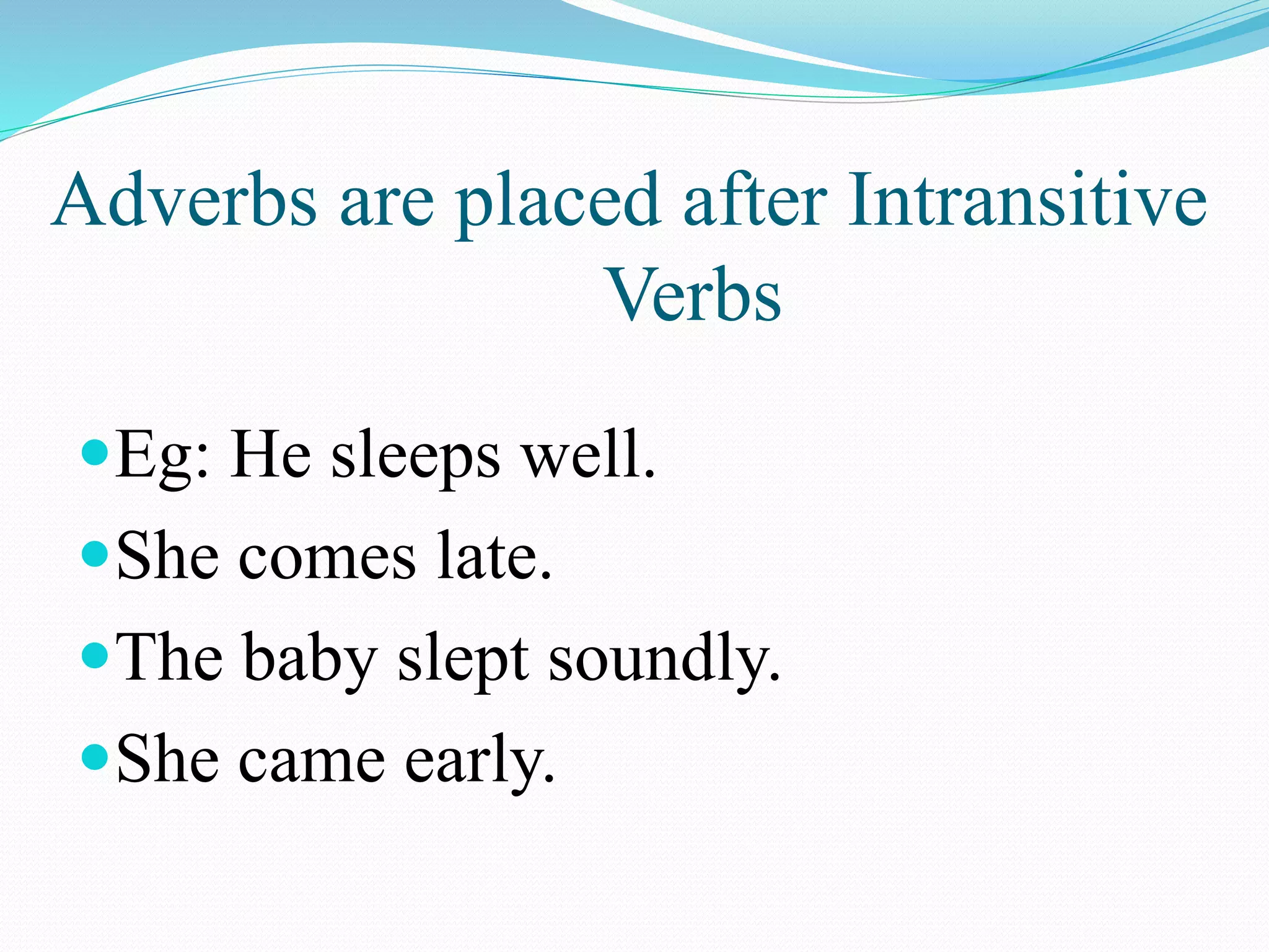 Adjectives, adverbs and clauses vinod | PPTX