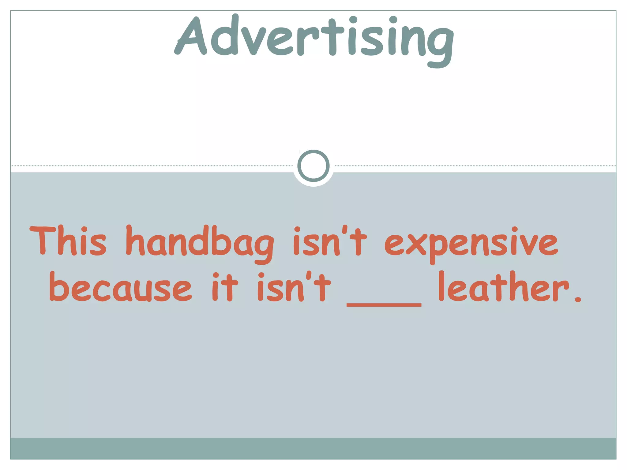 Adjectives (advertising) | PPT | Advertising Industry | Industries