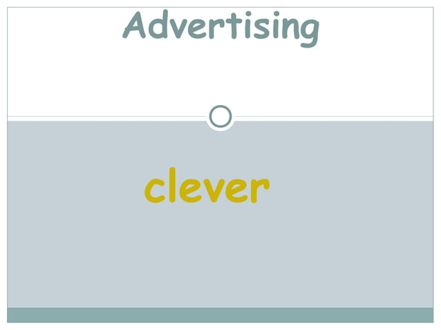 Adjectives (advertising) | PPT | Advertising Industry | Industries