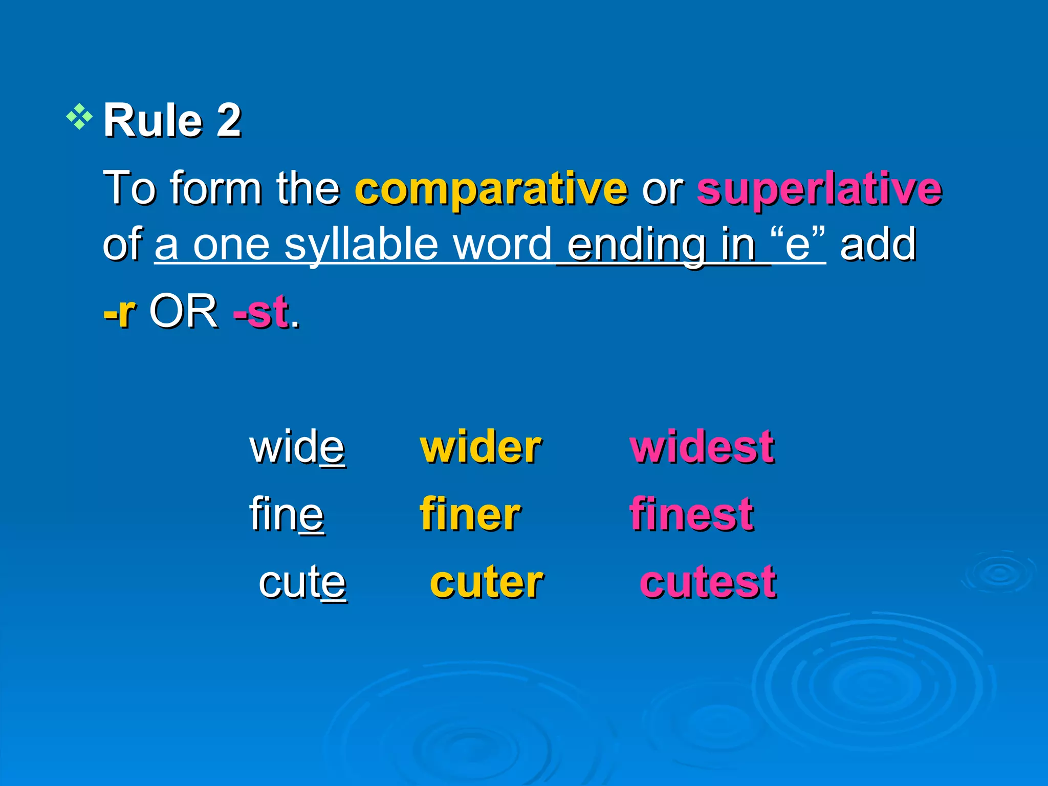 Adjectives and adverbs | PPT