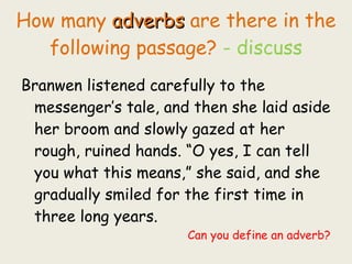Adjectives and adverbs | PPT