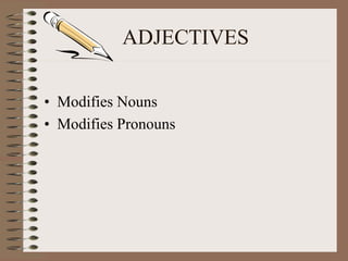 Adjectives and adverbs | PPT
