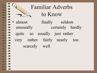 ADJECTIVES & ADVERBS | PPT