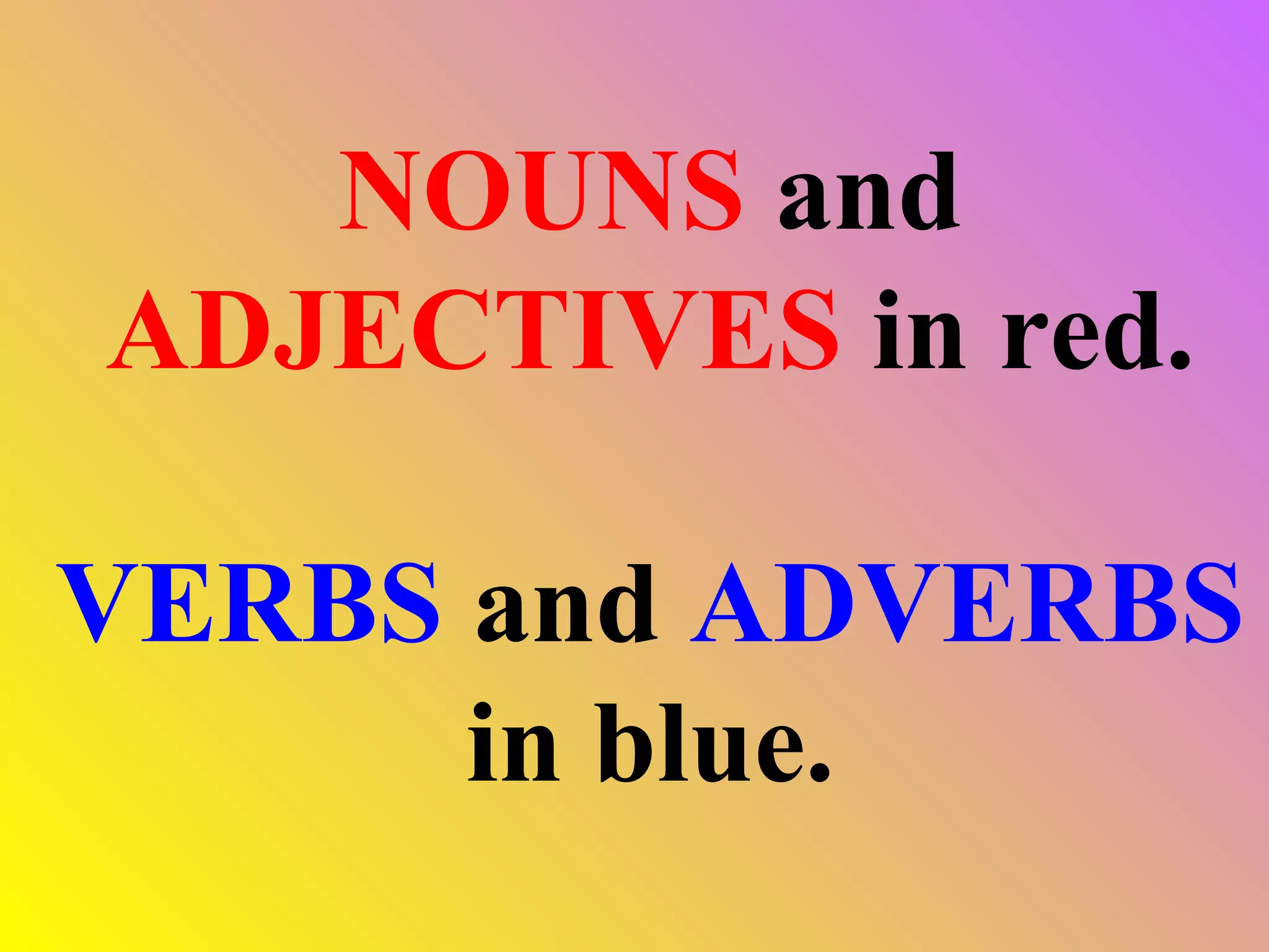 Adjectives and adverbs | PPT
