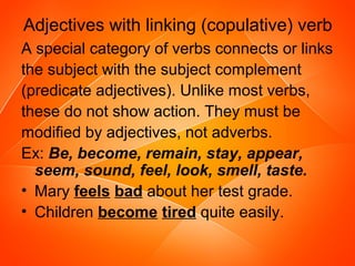 Adjectives and adverbs | PPT | Musical Instruments | Hobbies & Interests
