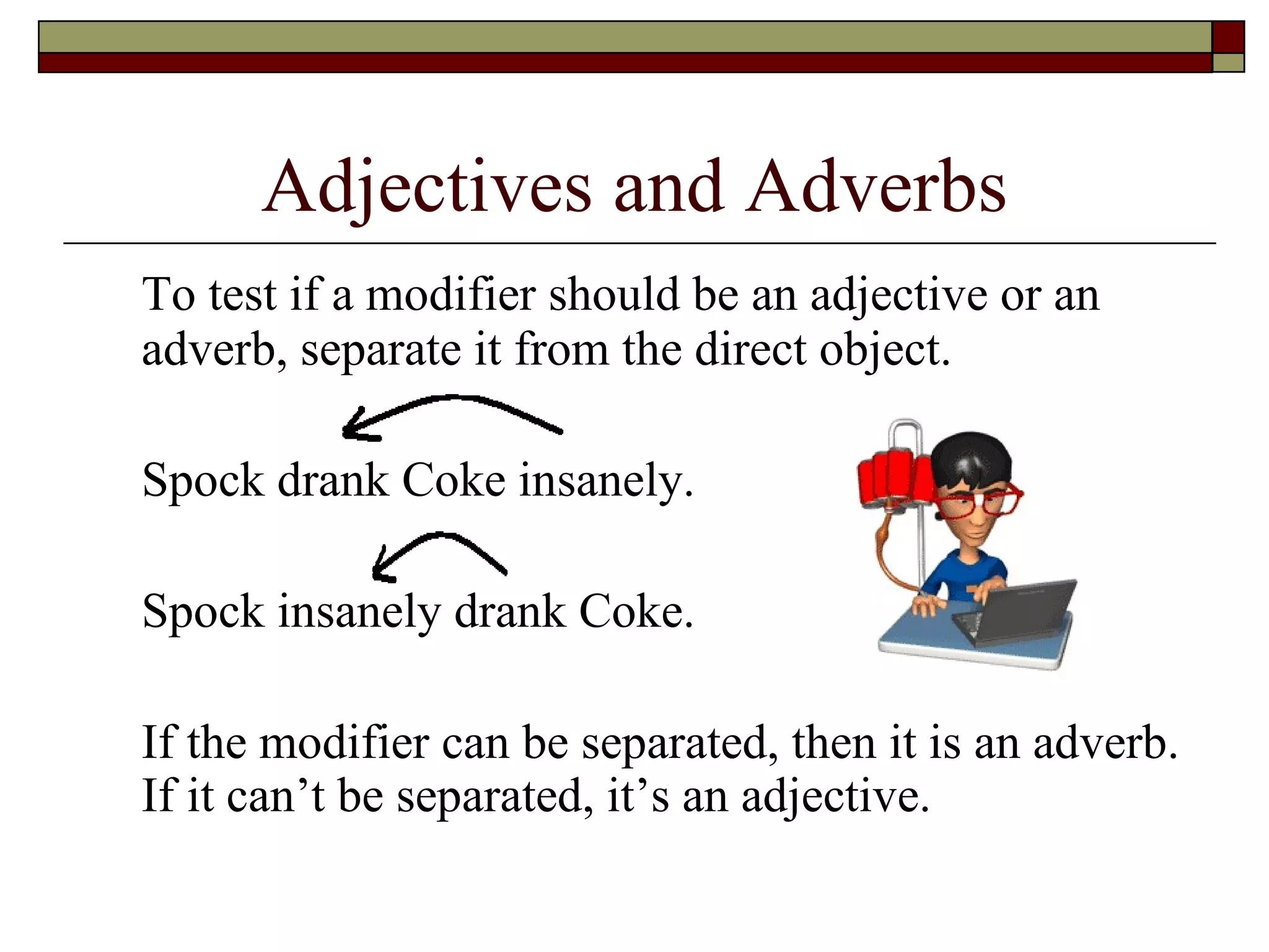 Adjectives And Adverbs1.12
