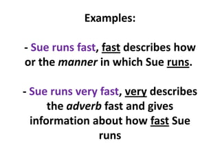 Adjectives and adverbs presentation | PPTX