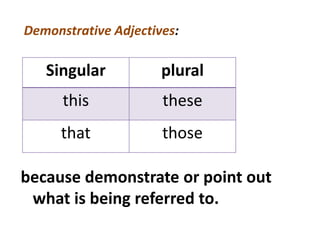 Adjectives and adverbs presentation | PPTX