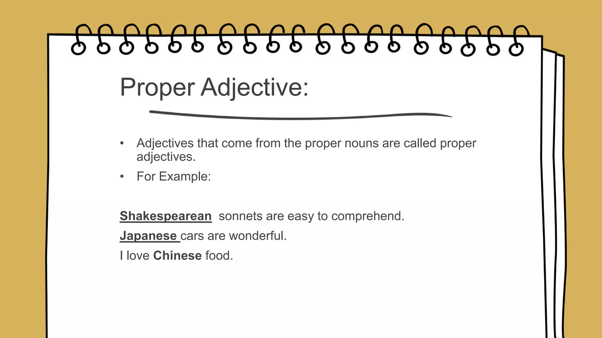 Adjectives and its types | PPTX
