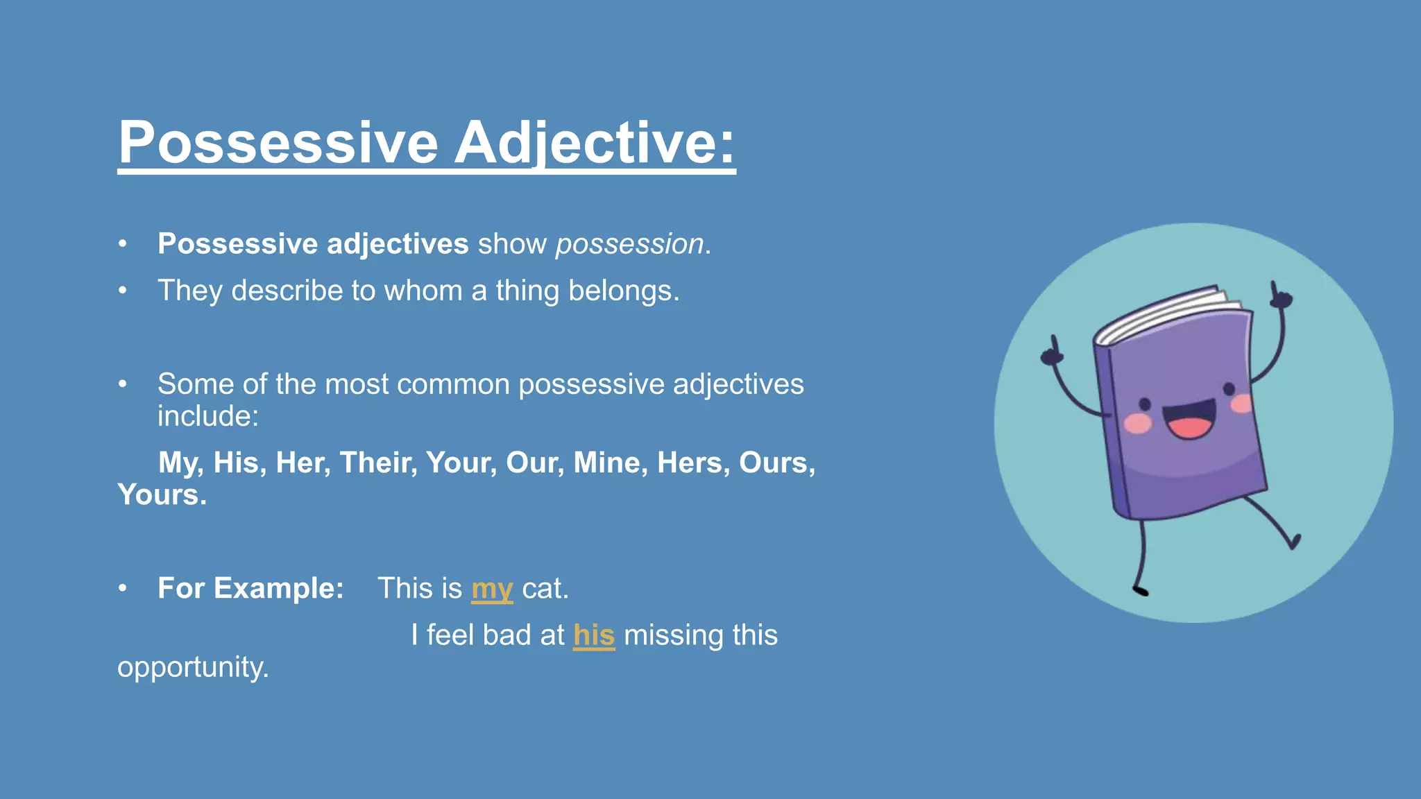 Adjectives and its types | PPTX